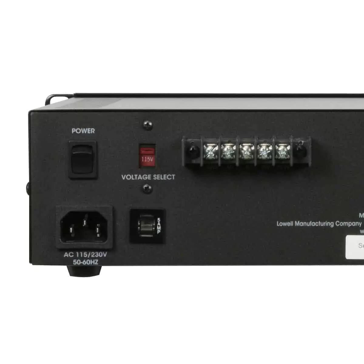 250W Power Amplifer | Lowell Manufacturing