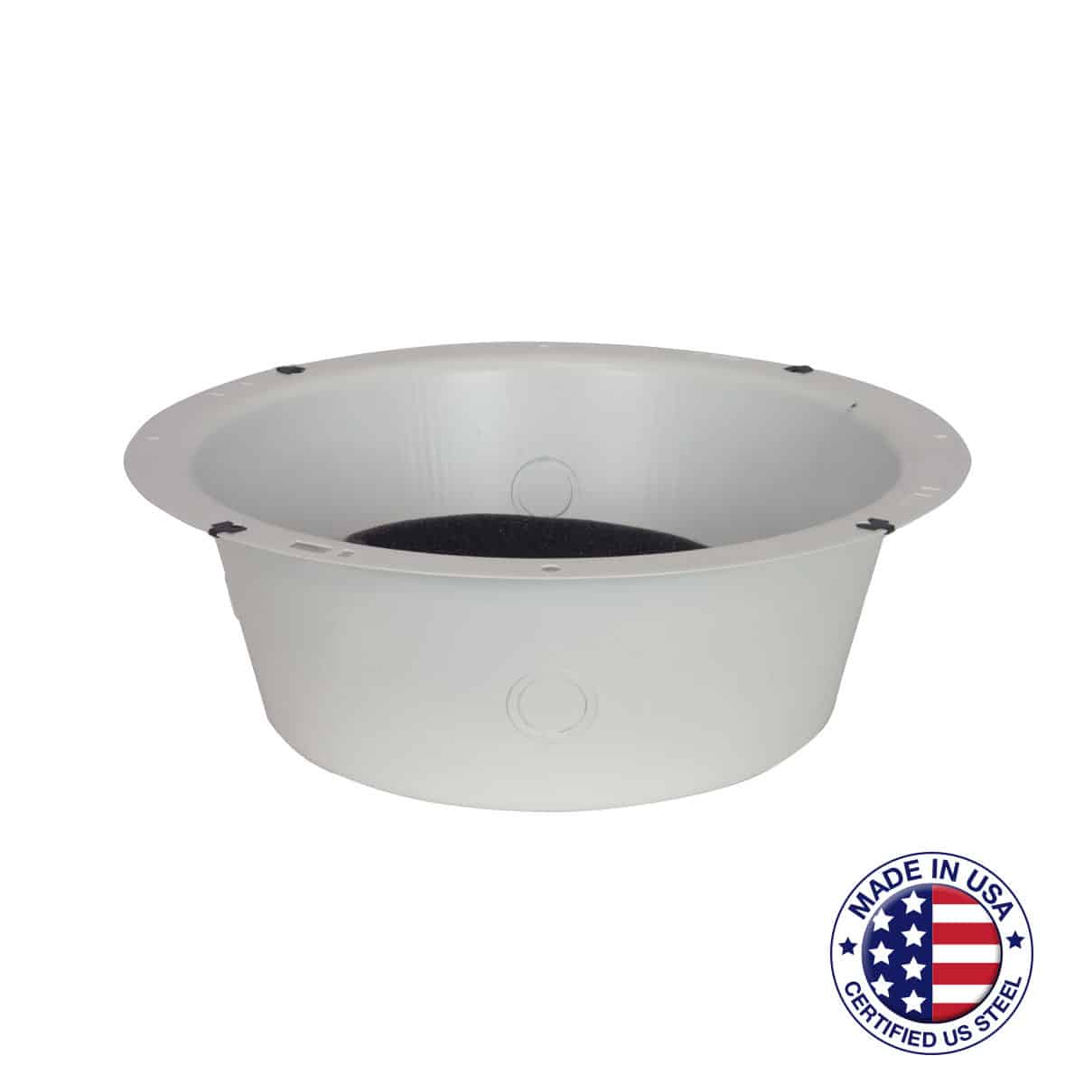 Steel Enclosure for 8 inch Speaker, Recessed