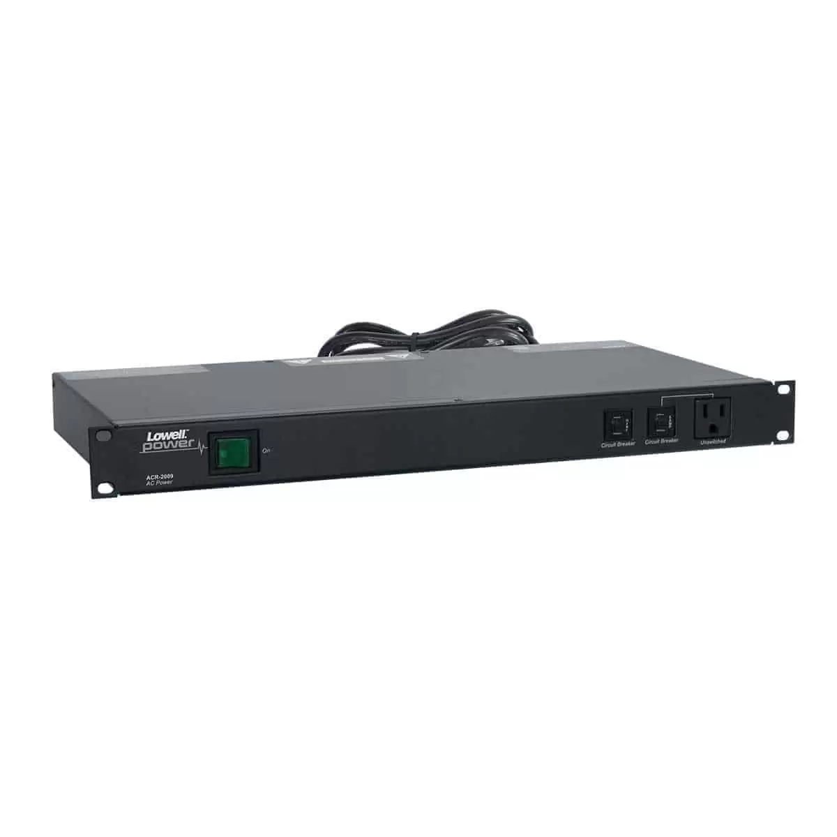 Rackmount panel with power outlets (15A/20A) | Lowell