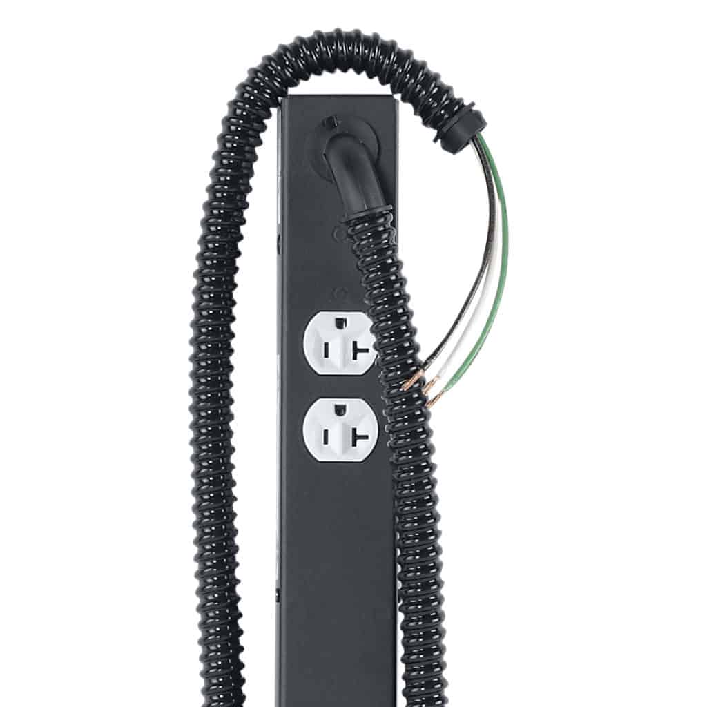 30" Power Strip | 10 (20A) Outlets, Remote Terminal