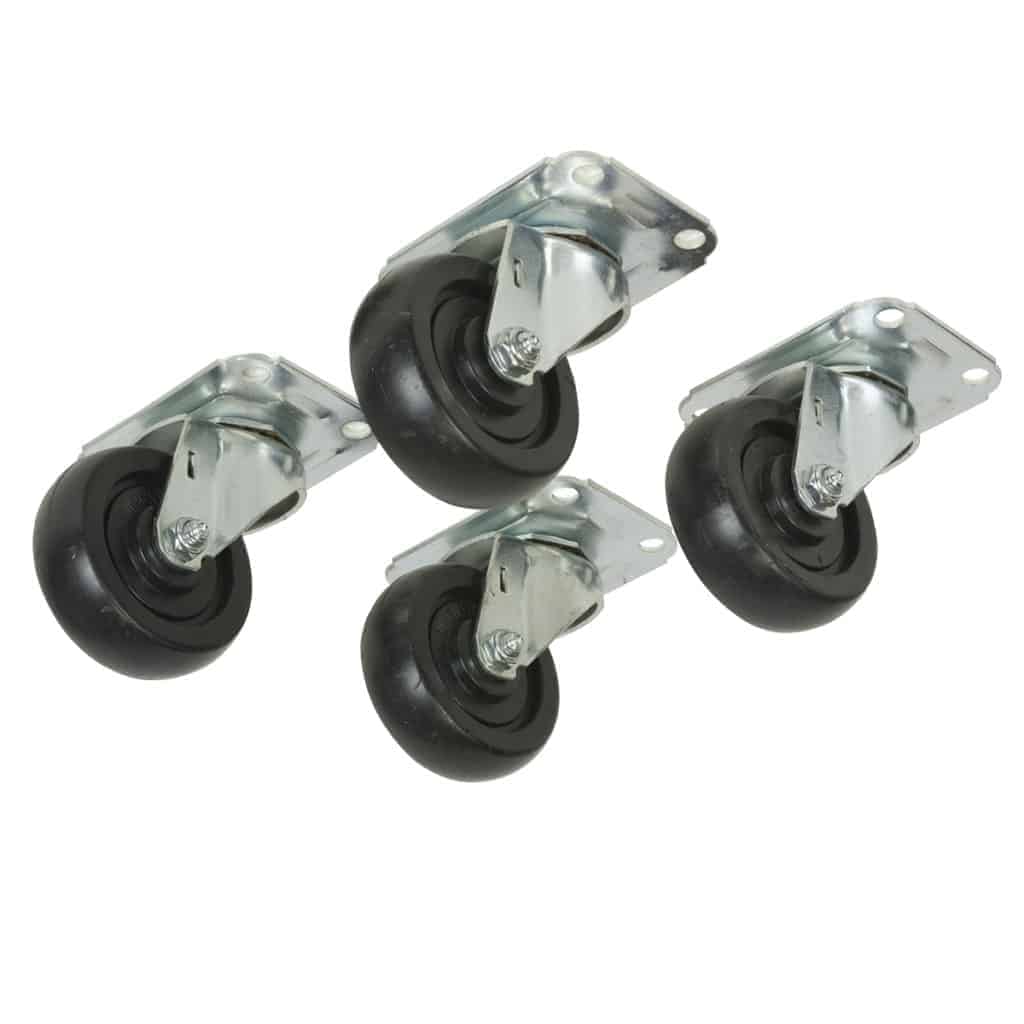 Swivel Casters for Slim 19"W Rack | Lowell