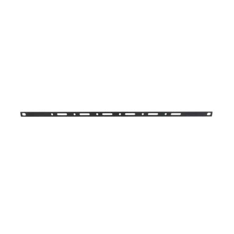 Rack mount flat wire cable managers, straight or offset