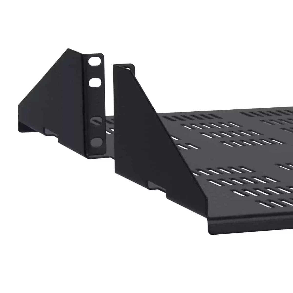 Center Mount Shelf for 2-Post Rack | Lowell Manufacturing