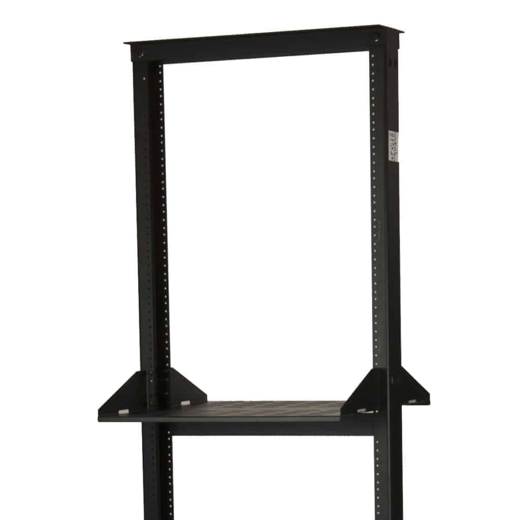 Center Mount Shelf for 2-Post Deep Channel Rack