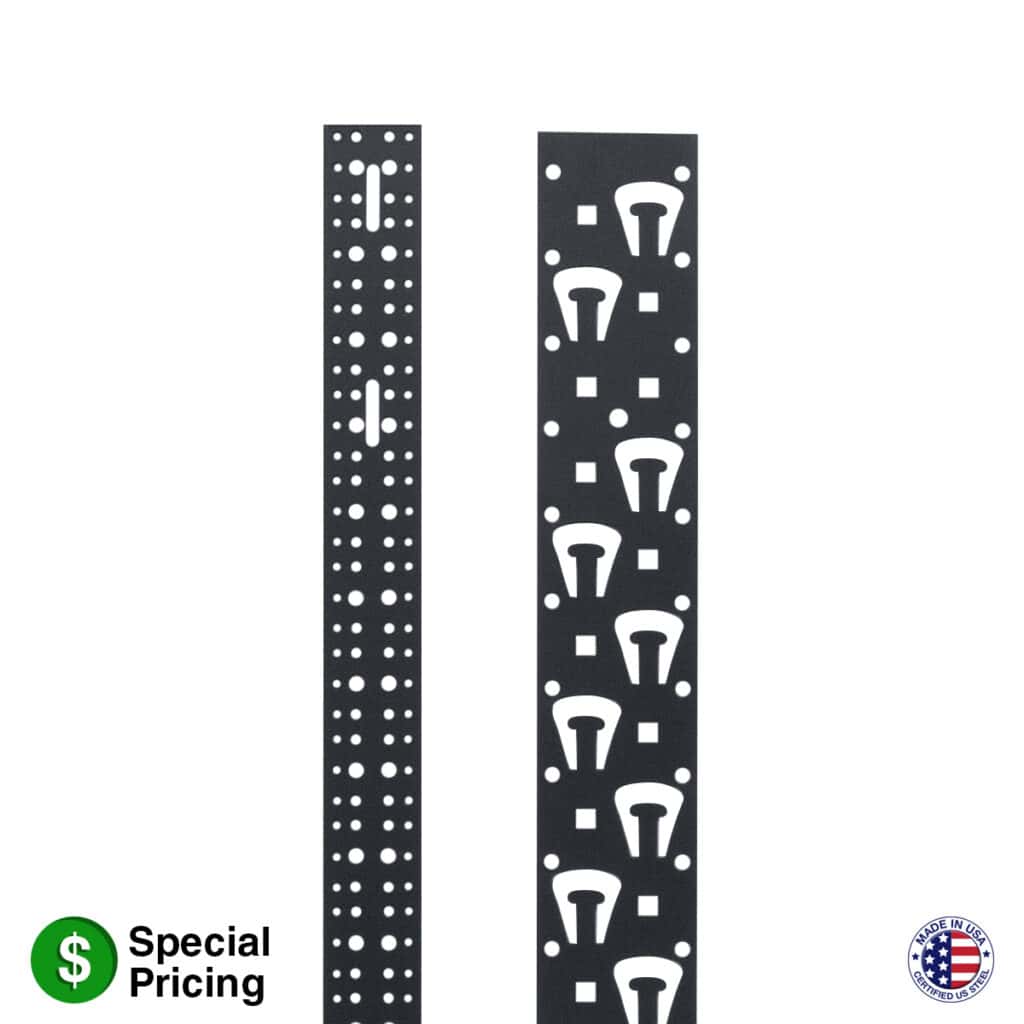 Vertical Cable Management Panels- Lowell Manufacturing