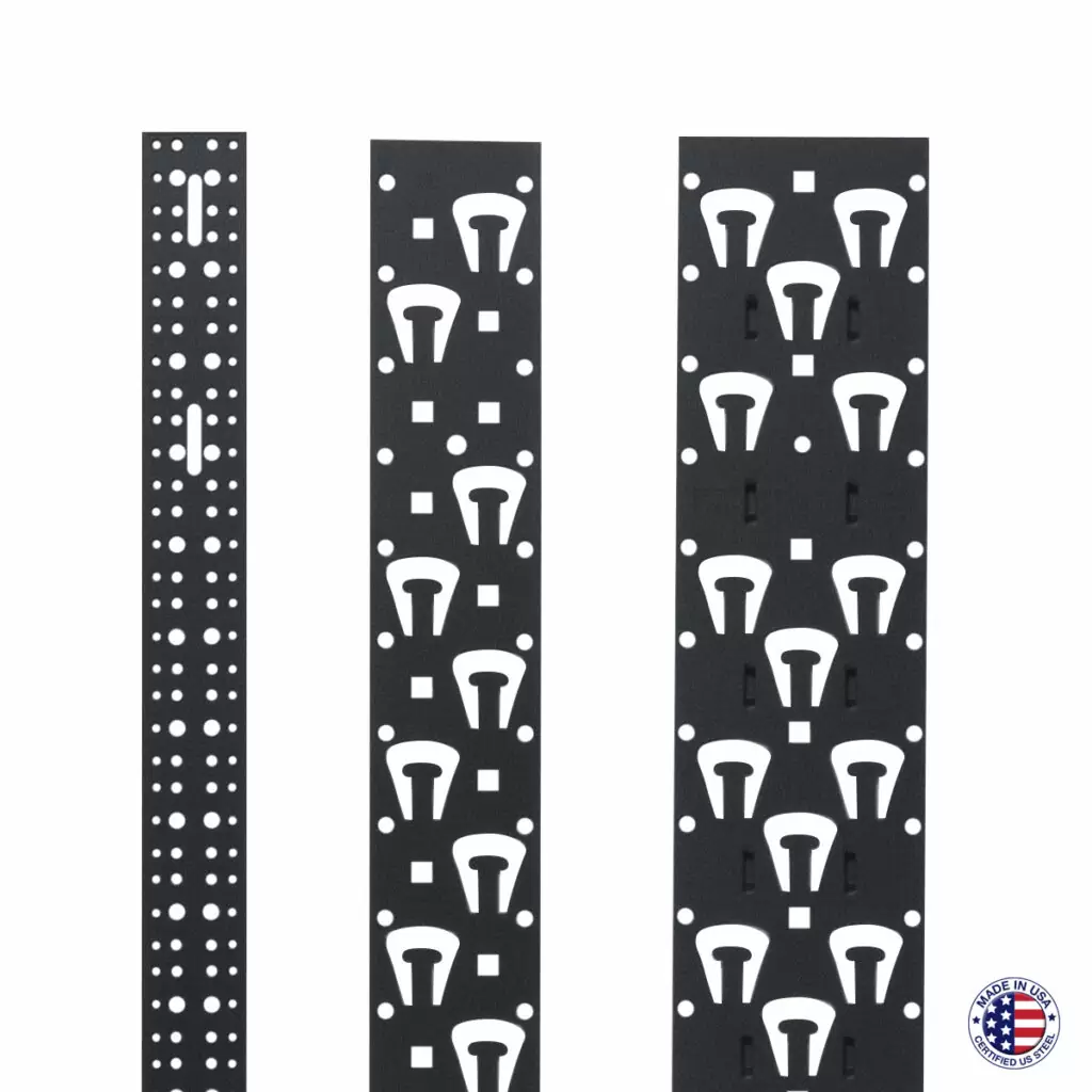 Vertical Cable Management Panels | Lowell Manufacturing