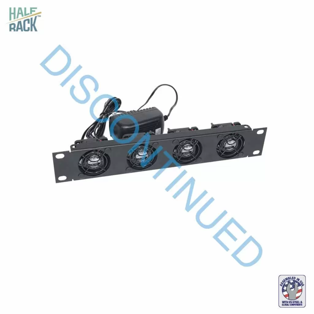 Fan Panel for Half Rack | FDC4-1HR - CLOSEOUT - Lowell Manufacturing