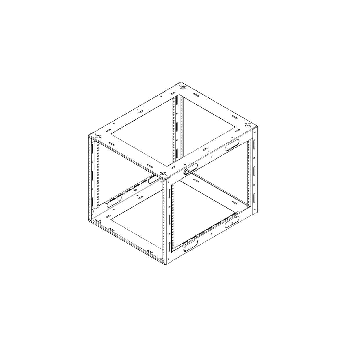 Steel AV Rack | Lowell Mfg.