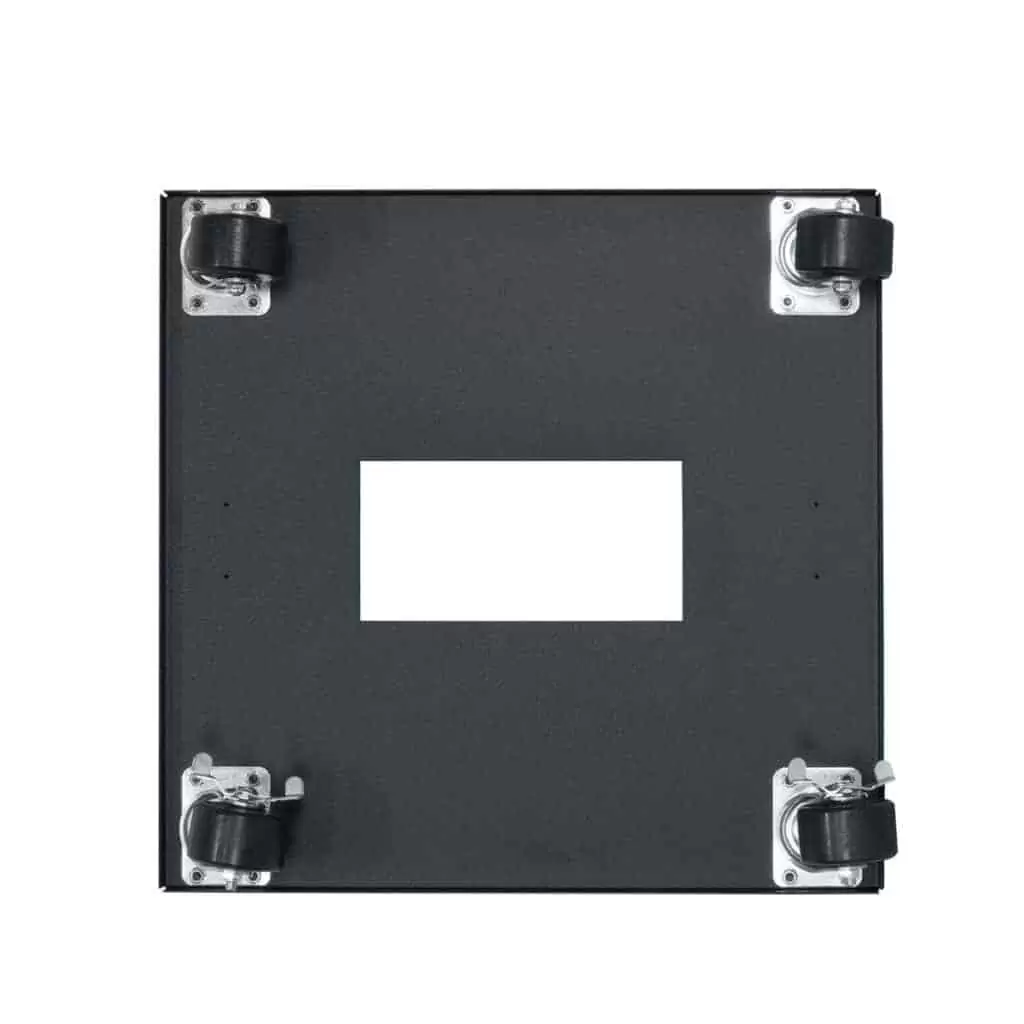Shallow Mobile Base for 23"W Rack - Lowell Manufacturing