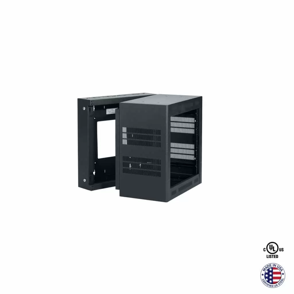 LWR SERIES | 10U x 19"D Wall Mount Rack Cabinet | Lowell