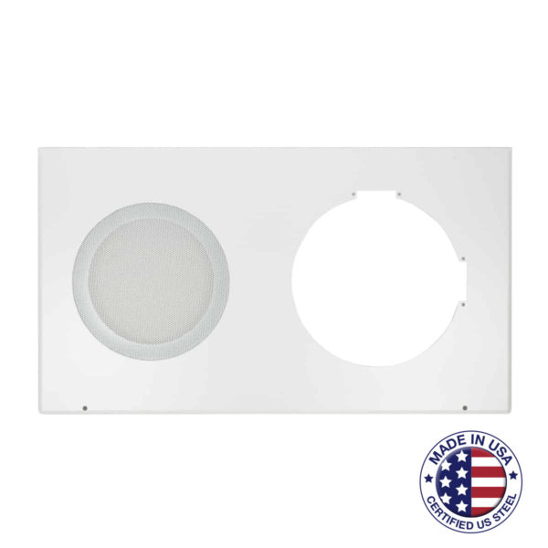 Round Grille with Frame for Surface Mount Clock-Speaker Center | Lowell ...