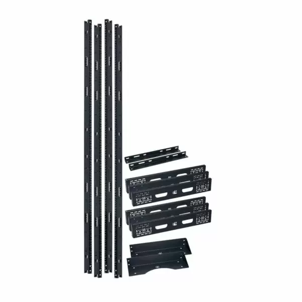 NR4P SERIES | 45U x 30"D Four Post Networking Rack | Lowell