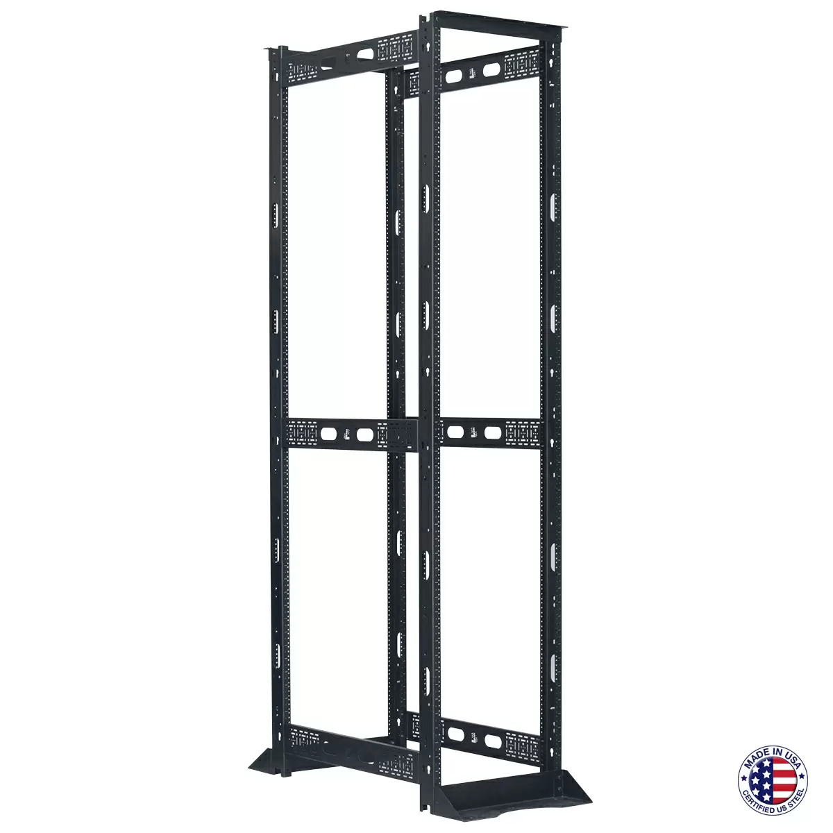 52U Four Post Networking Rack | Lowell