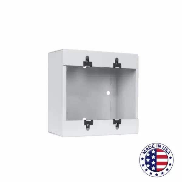 Surface-Mount Wall Box, 2 Gang | Lowell Manufacturing