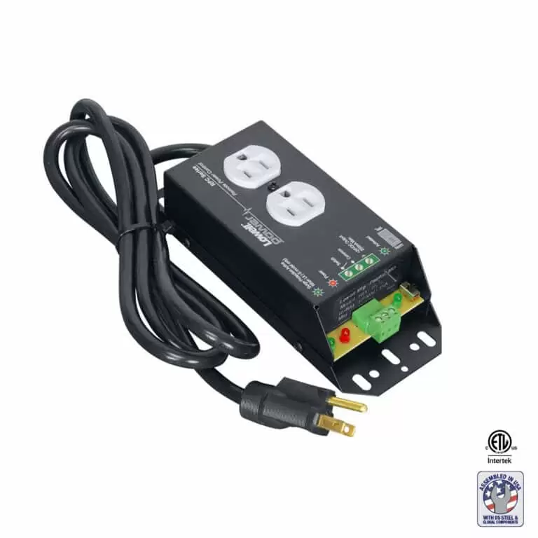 Remote Power Control with 2-15A Outlets | RPC-15 - CLOSEOUT - Lowell Mfg.