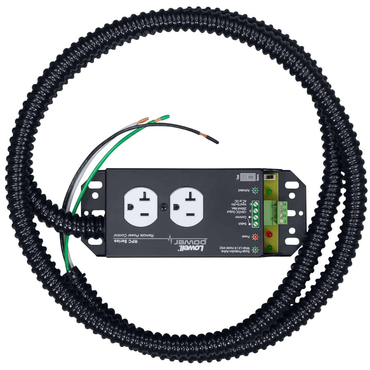Remote Power Control with 2–20A Outlets, Surge Suppression | Lowell ...