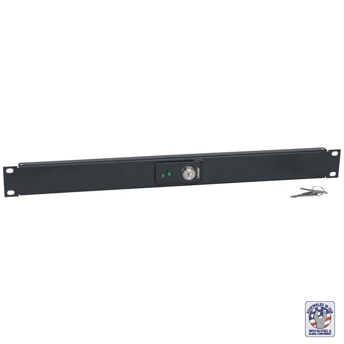 Low Voltage Rackmount Switch with Key