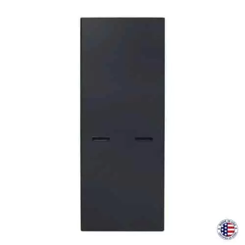 Solid Steel Side Panels for 22"/23"W Rack - Lowell Manufacturing Co.