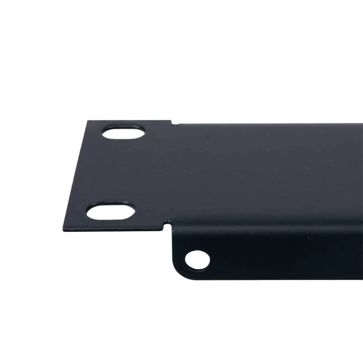 Blank Steel Panel with Flange, Smooth Black | Lowell Manufacturing