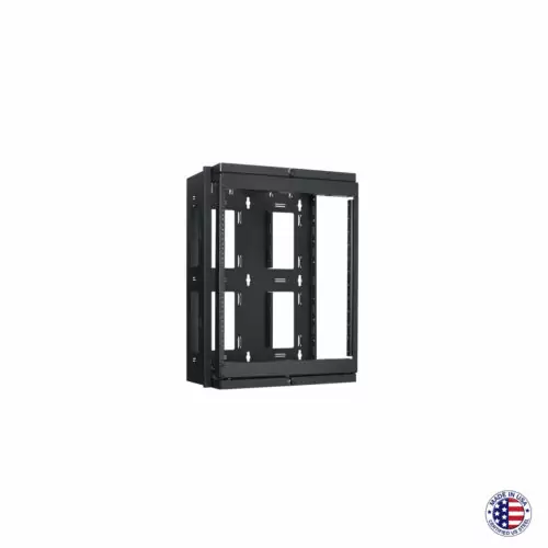 Swing gate wall rack