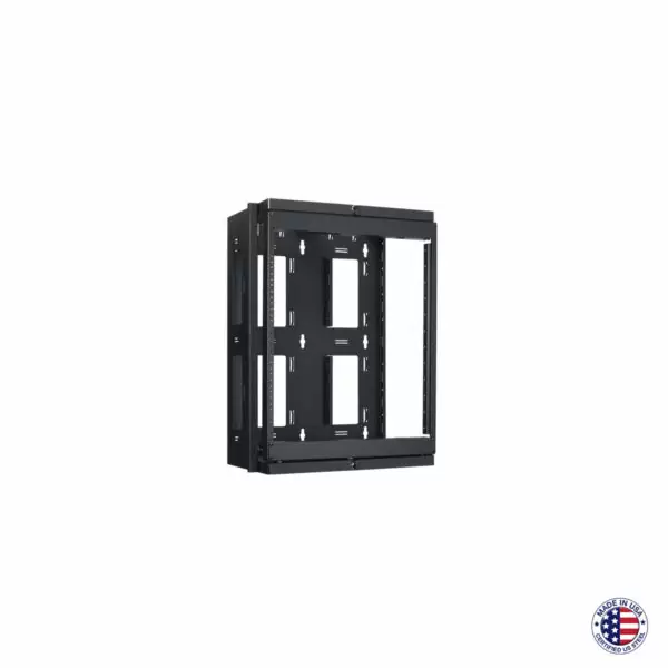 Swing gate wall rack