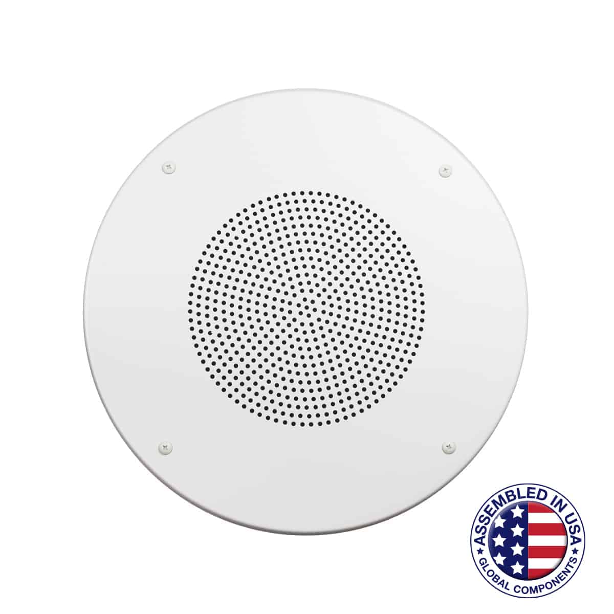 Round Screw Mount Grille for 8 inch Speaker | Lowell Manufacturing Co.
