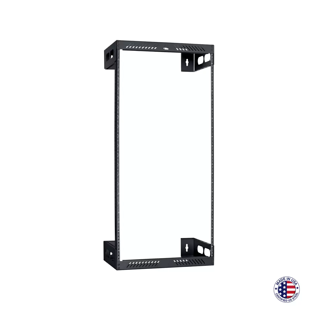 Slim Wall Mount AV Rack | Lowell Mfg.